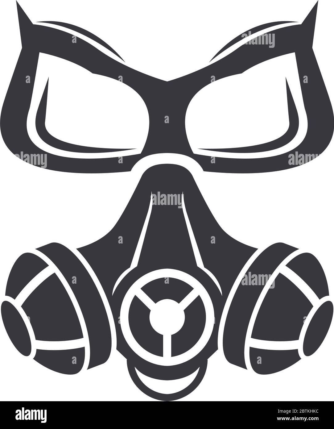 biosafety gas mask accessory chemical icon Stock Vector Image & Art - Alamy