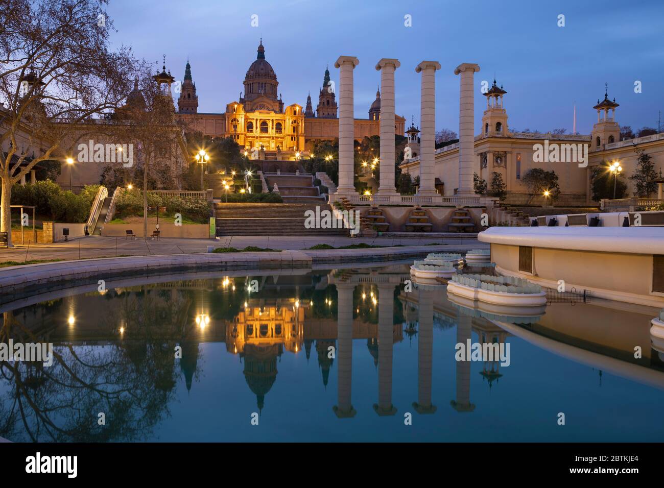 Barcelona plaza españa hi-res stock photography and images - Alamy