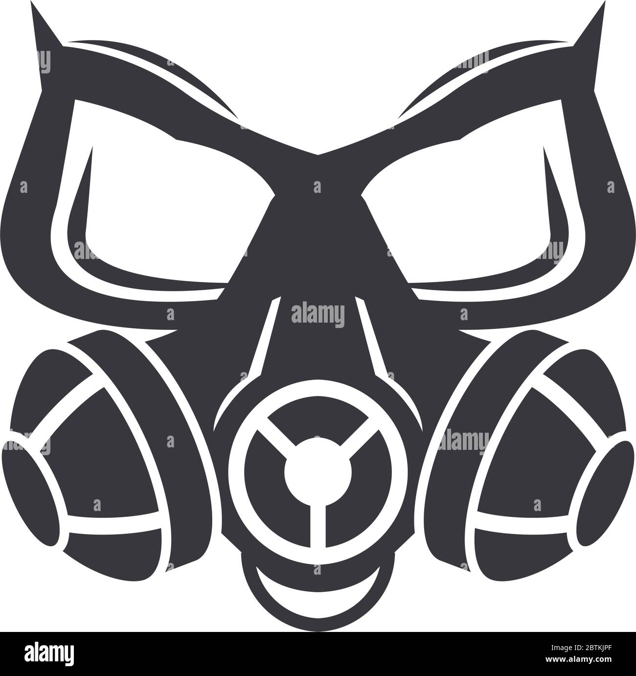 biosafety gas mask accessory chemical icon Stock Vector Image & Art - Alamy
