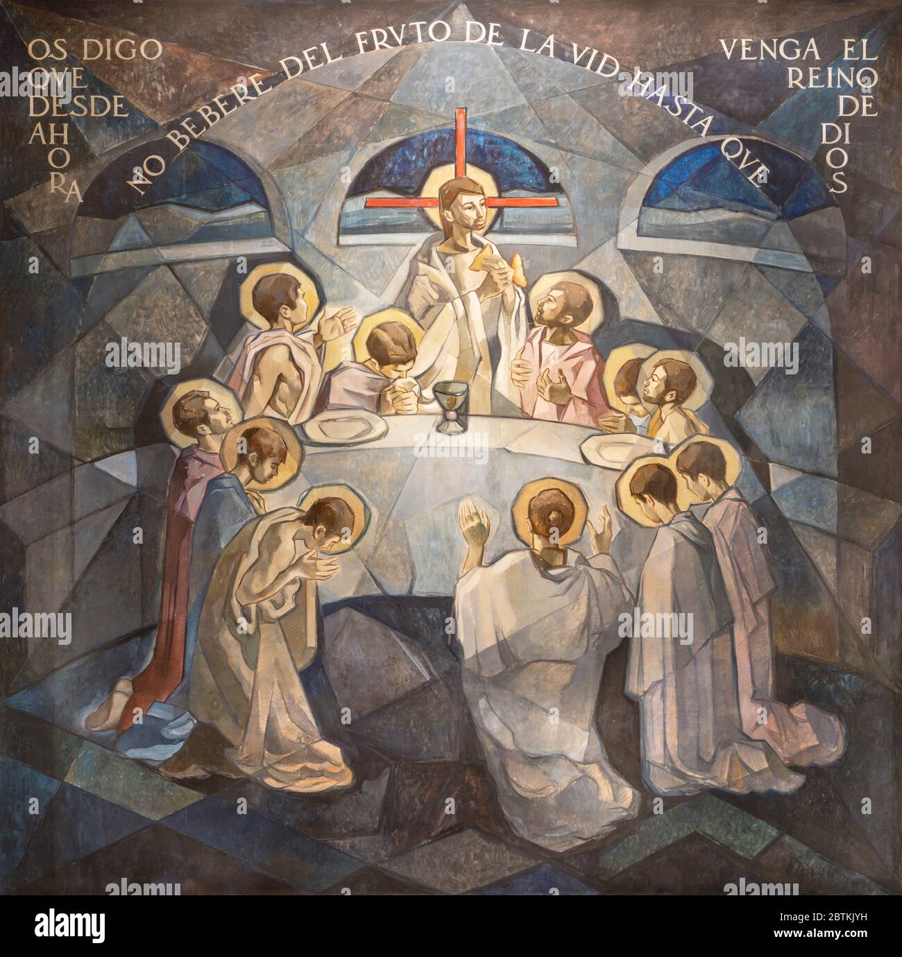 Modern last supper hi-res stock photography and images - Alamy