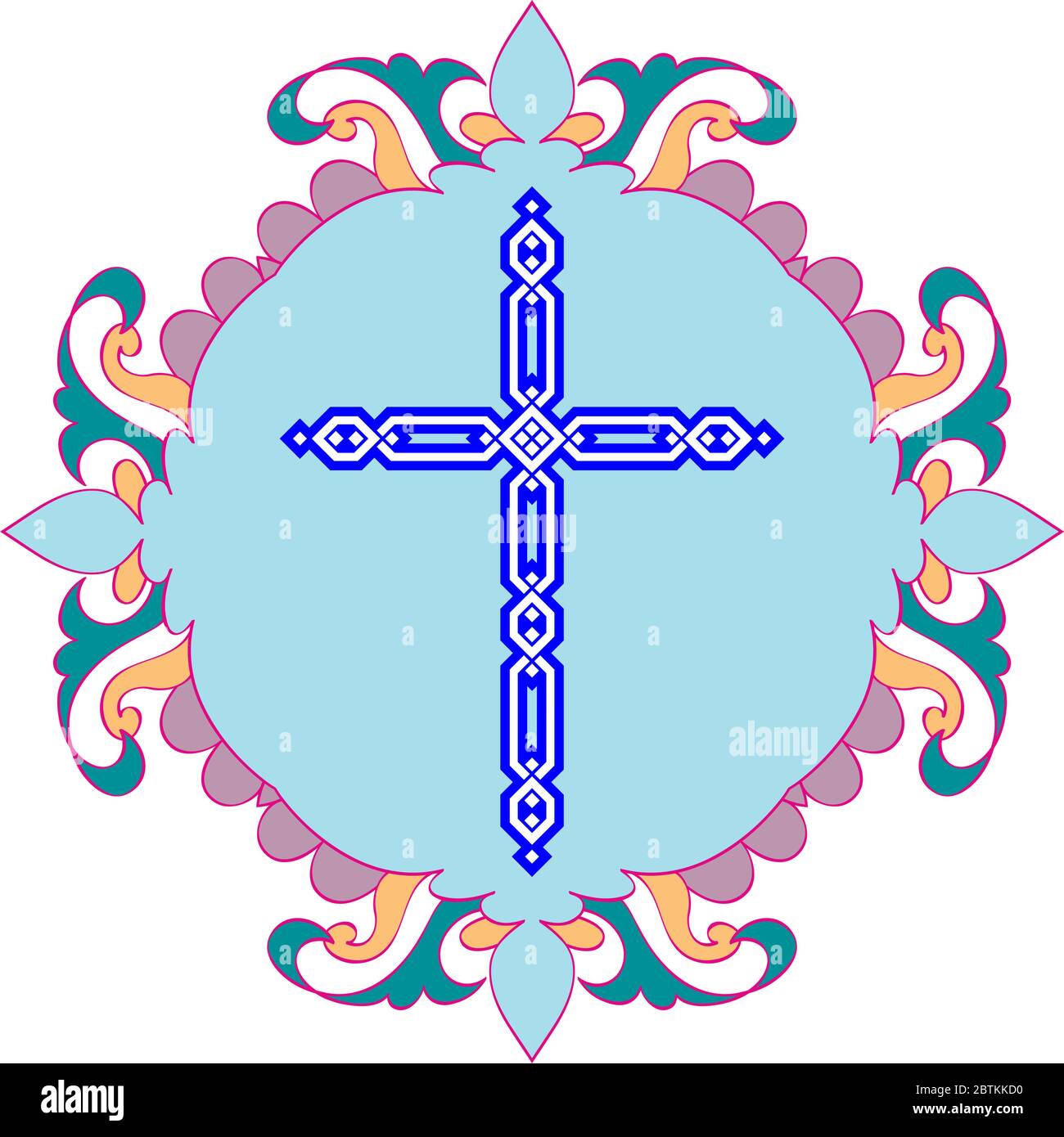 Christian Cross Design Vector Art Stock Vector Image & Art - Alamy