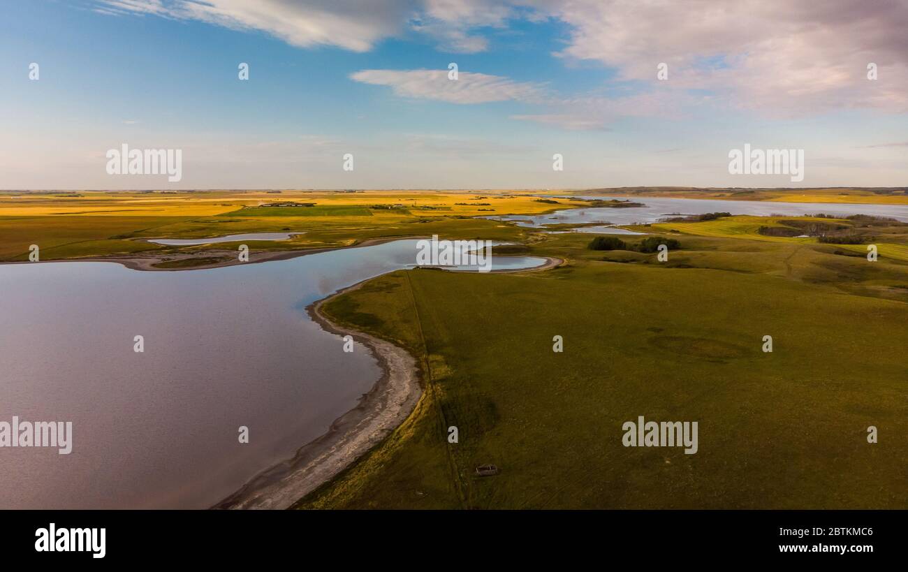 Aerial prairie hi-res stock photography and images - Alamy