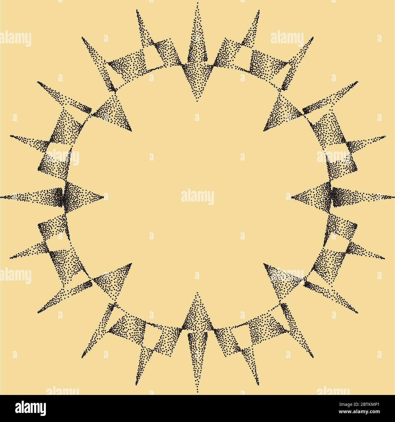 Sun Burst Design Stipple Effect Vector Art Stock Vector Image & Art - Alamy