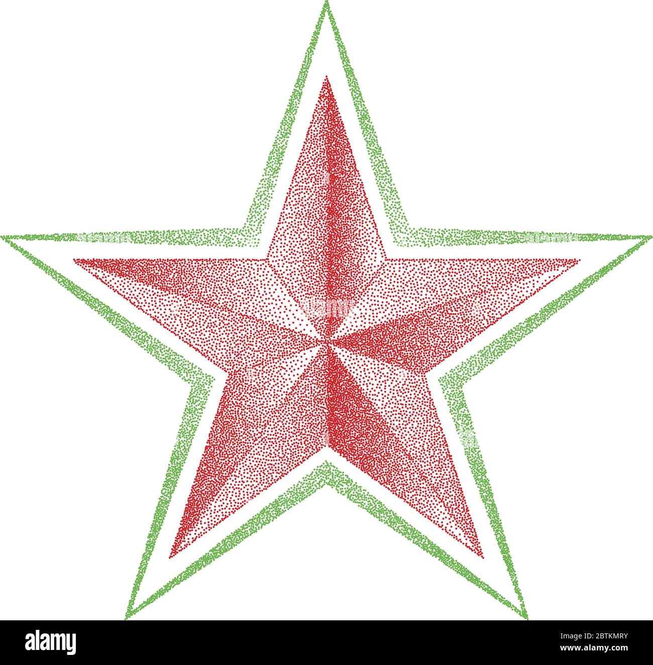 Star Stipple Effect Vector Art Stock Vector Image & Art - Alamy