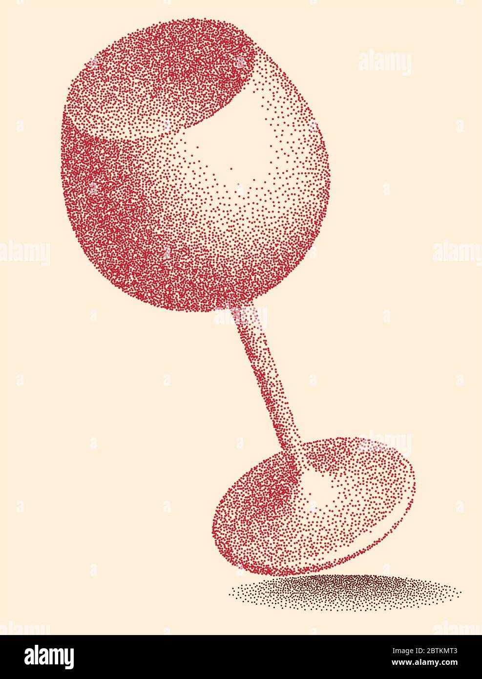 Wine Glass Stipple Effect Vector Art Stock Vector Image & Art - Alamy