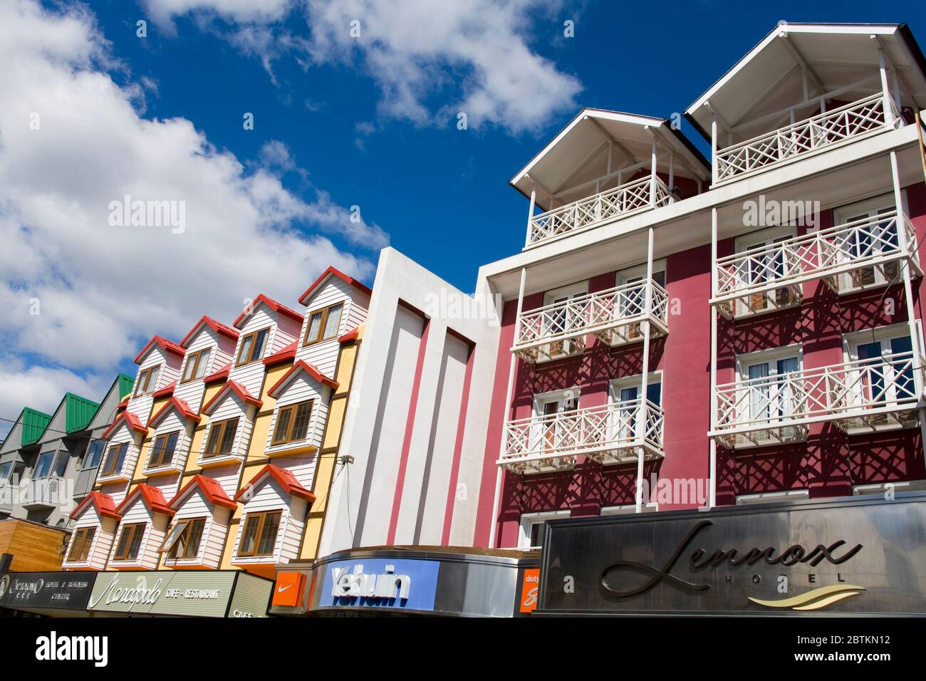 Lennox Hotel on San Martin Street in Ushuaia, Tierra del Fuego ...