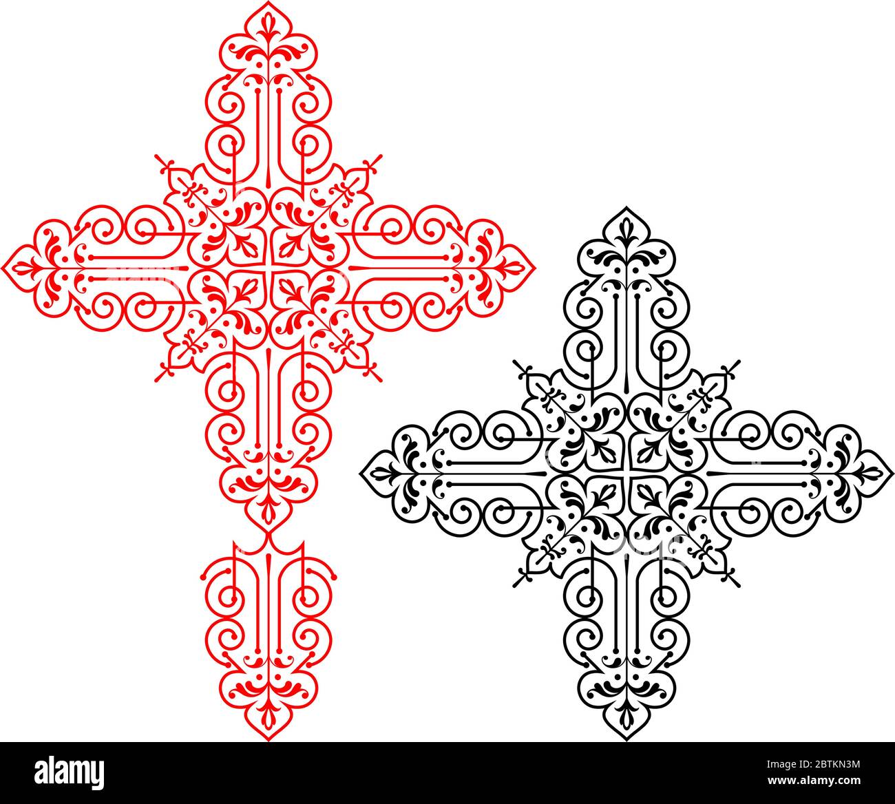 Christian Cross Design Vector Art Stock Vector Image & Art - Alamy