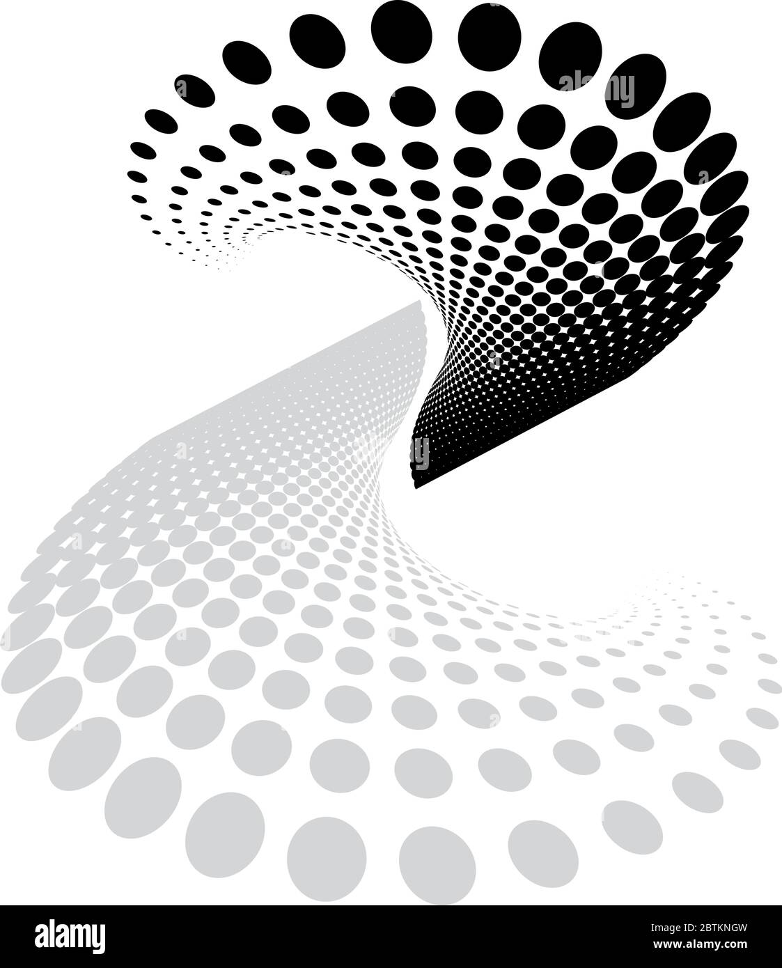 Background Composition, Web Template (Halftone) Vector Art Stock Vector ...