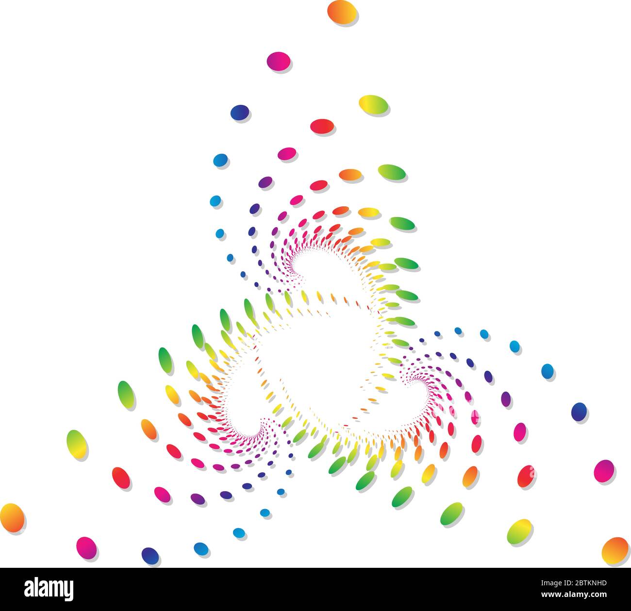Background Composition Spectrum, Web Template (Halftone Stock Vector ...