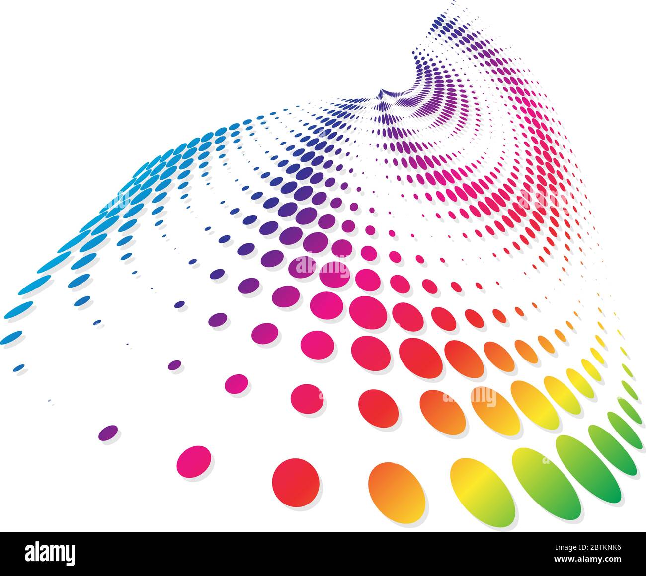 Background Composition, Web Template (Halftone) Vector Art Stock Vector ...