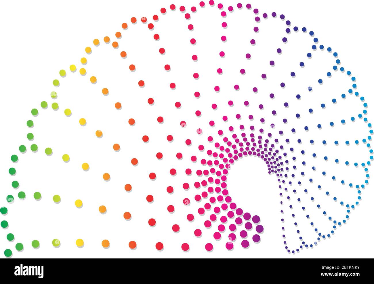 Background Composition Spectrum, Web Template (Halftone Stock Vector ...