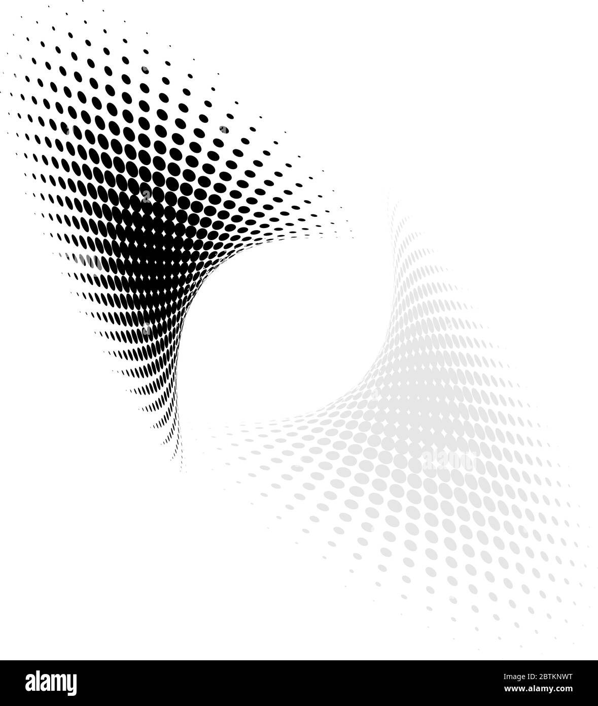 Background Composition, Web Template (Halftone) Vector Art Stock Vector ...