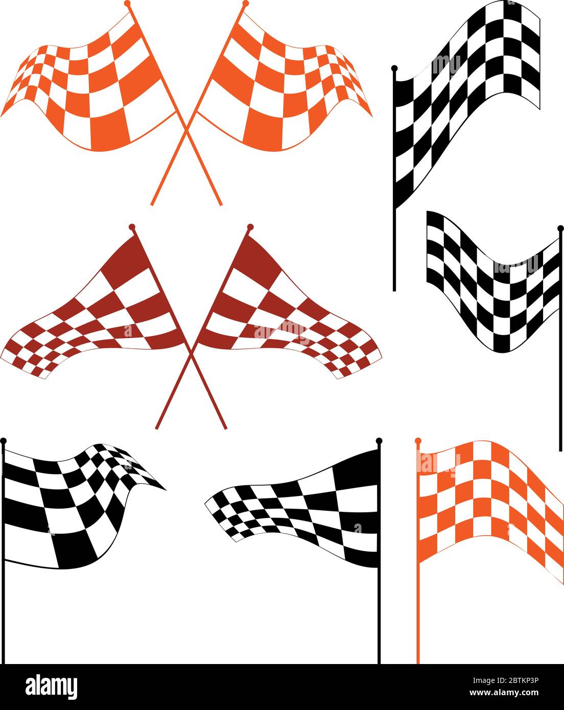 Race Flag Various Designs, Vinyl Ready Vector Illustration Stock Vector ...