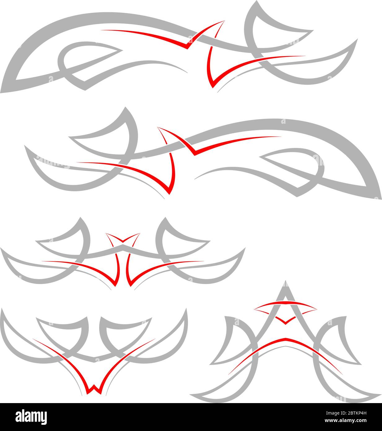 Vehicle Graphics, Stripe : Vinyl Ready Vector Art Stock Vector Image ...