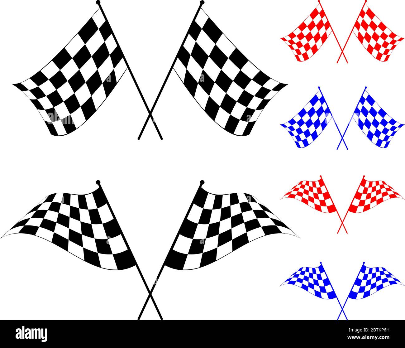 Race Flag Various Designs, Vinyl Ready Vector Illustration Stock Vector ...