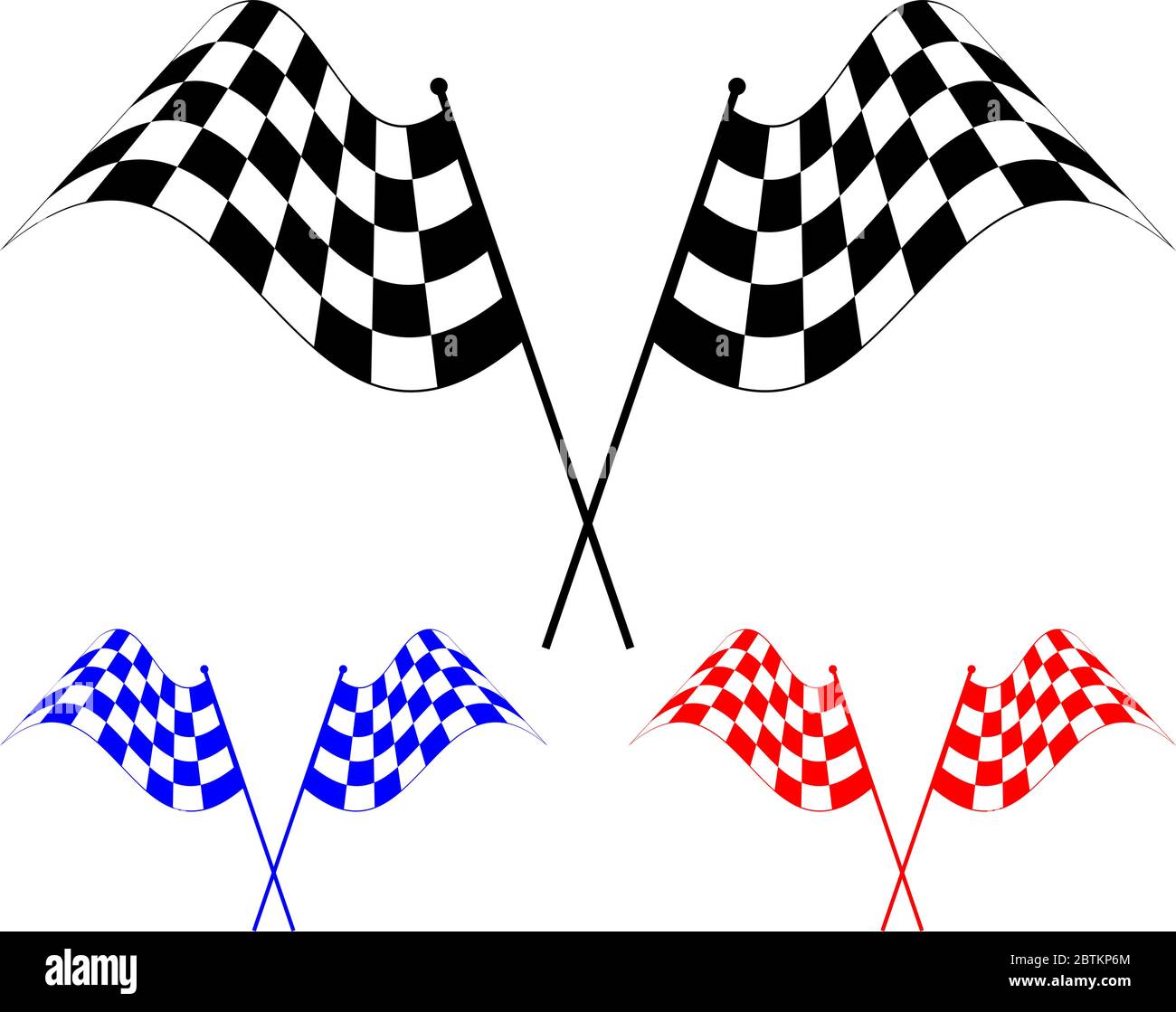 Race Flag Various Designs, Vinyl Ready Vector Illustration Stock Vector ...