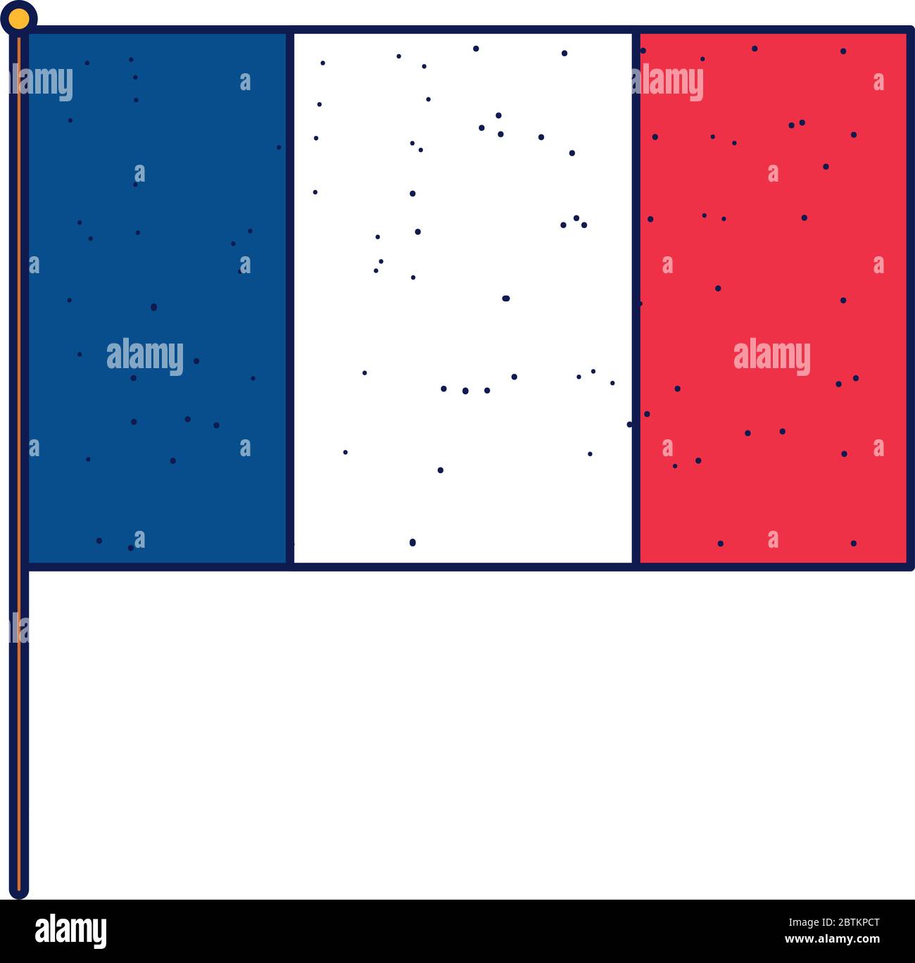 france flag design, Happy bastille day and french theme Vector ...