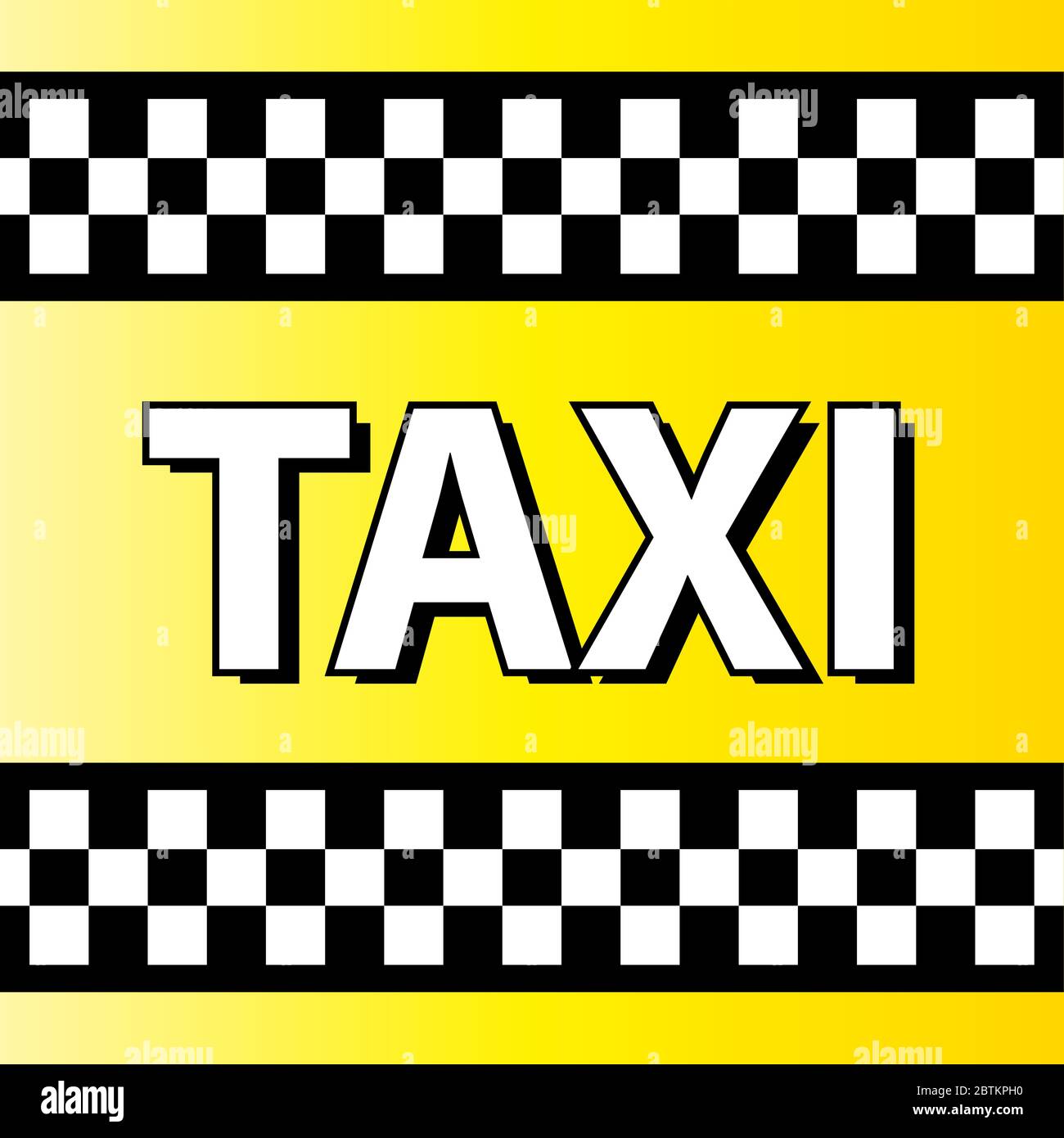 Taxi Icon Symbol Vector Illustration Stock Vector Image & Art - Alamy