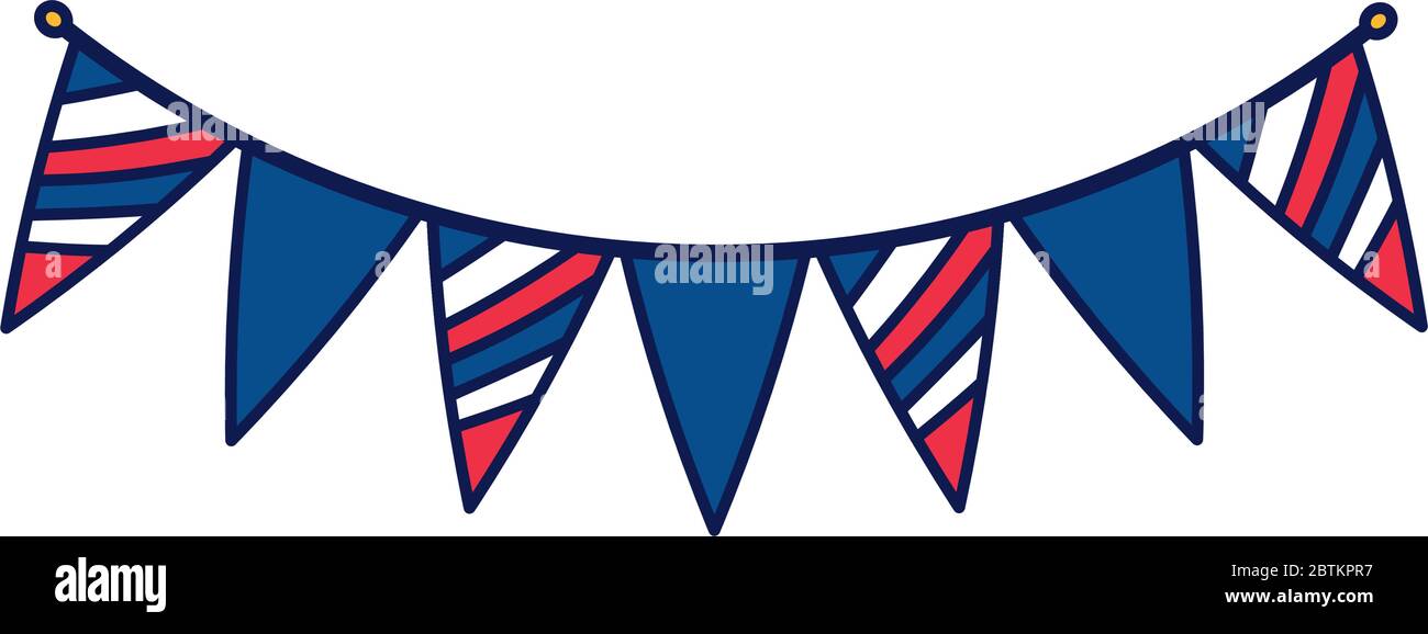 Pennant Border Clip Art