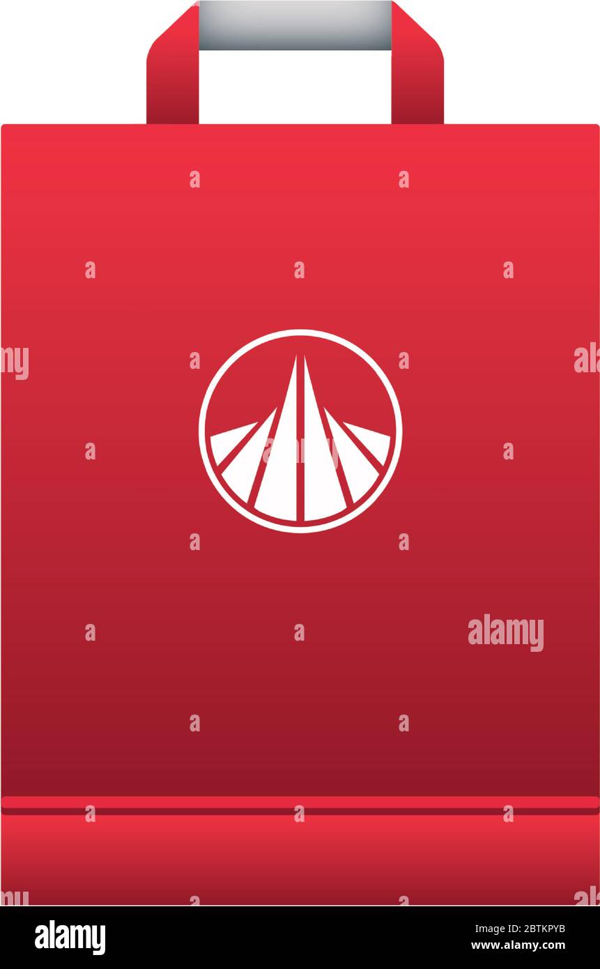 shopping bag with stationery template Stock Vector Image & Art - Alamy