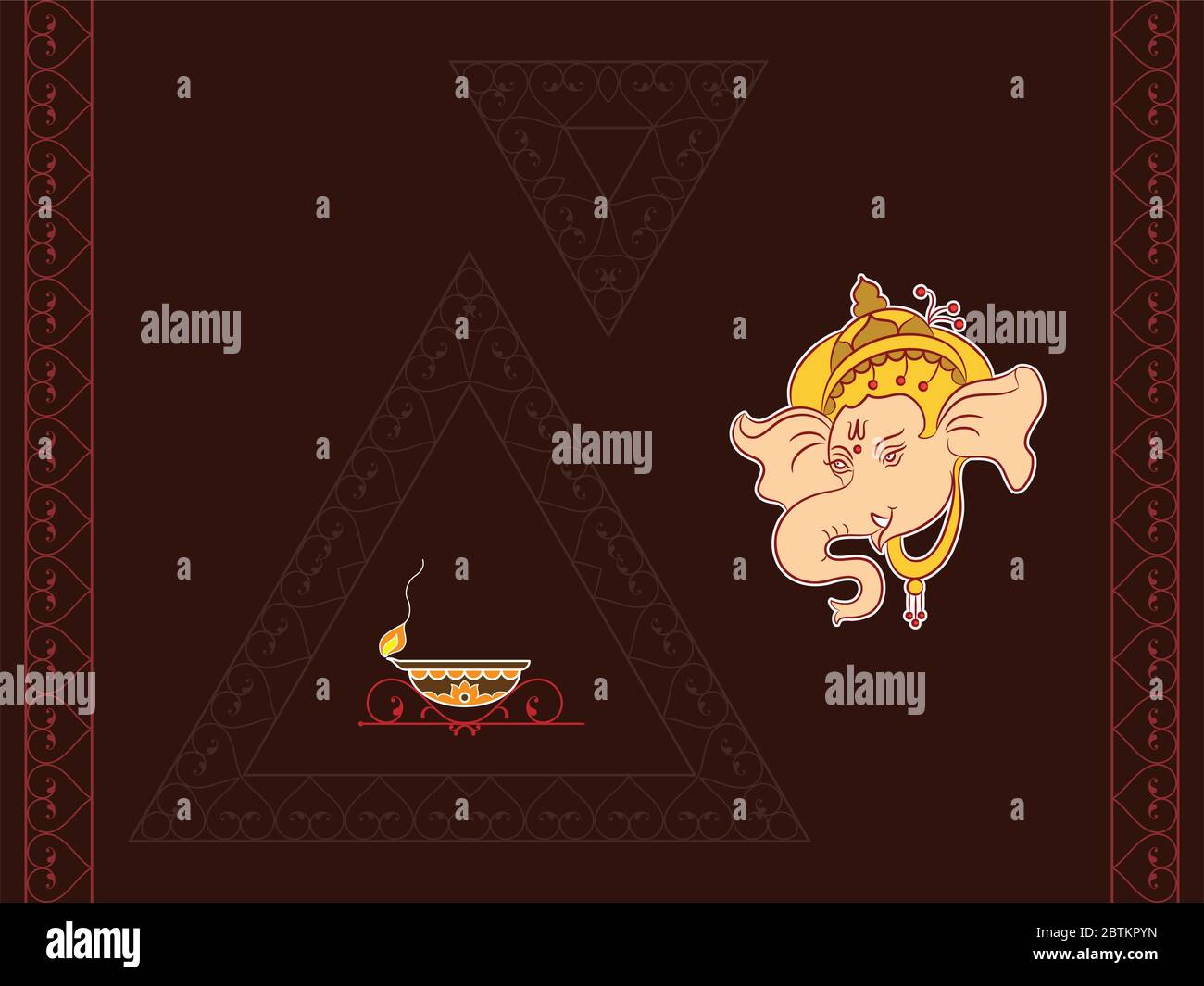 Ganesha The Lord Of Wisdom Vector Art Stock Vector Image & Art - Alamy