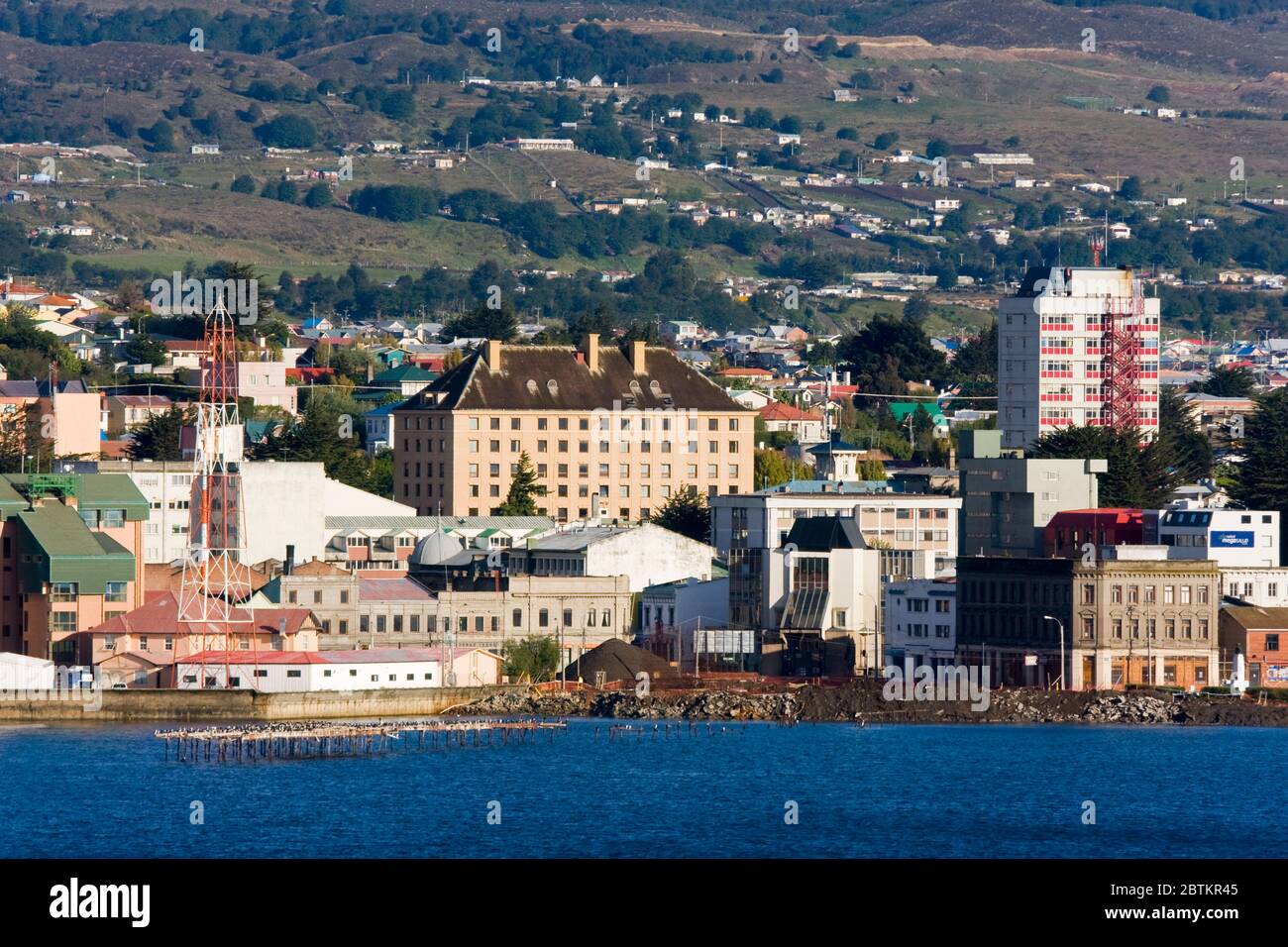 Punta Arenas waterfront, Magallanes Province, Patagonia, Chile, South ...