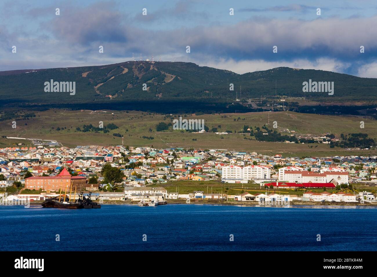 Punta Arenas waterfront, Magallanes Province, Patagonia, Chile, South ...