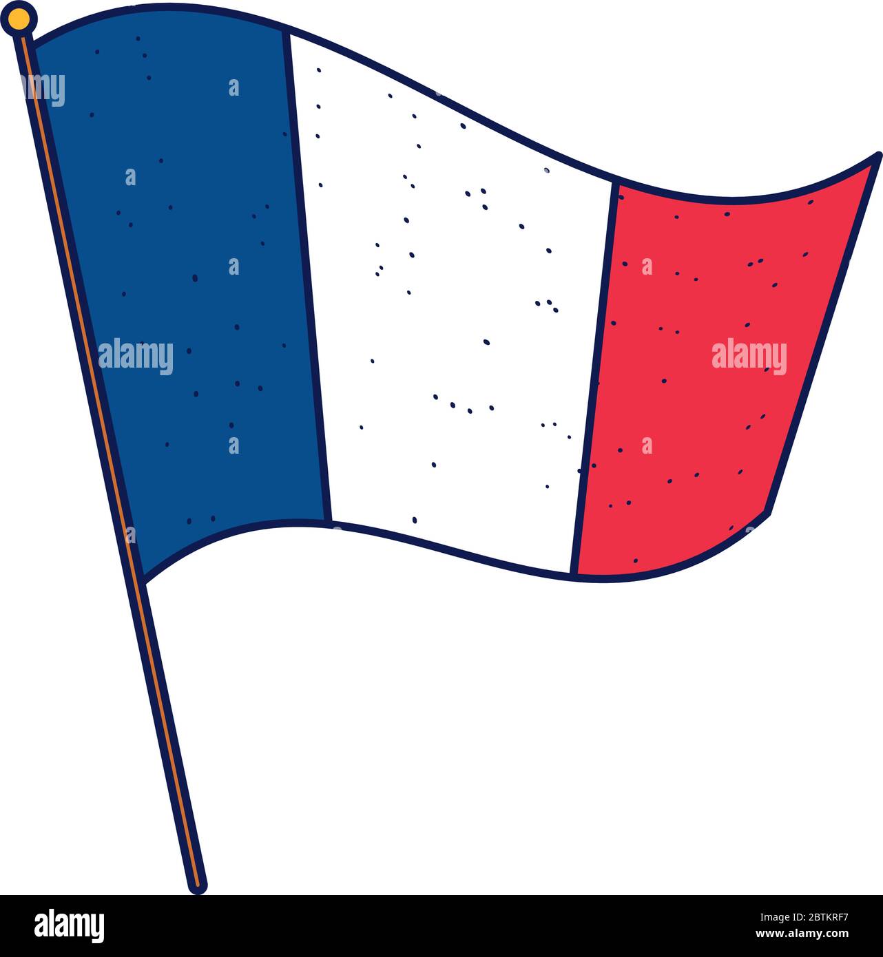 france flag design, Happy bastille day and french theme Vector ...