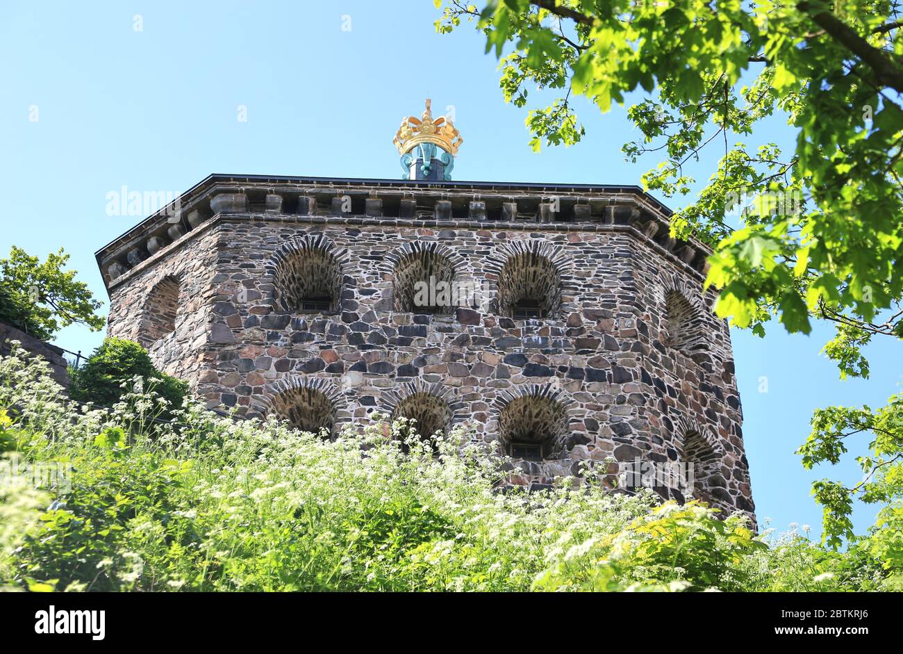 Skansen Kronan is a fortress in the heart of Gothenburg, Sweden Stock ...