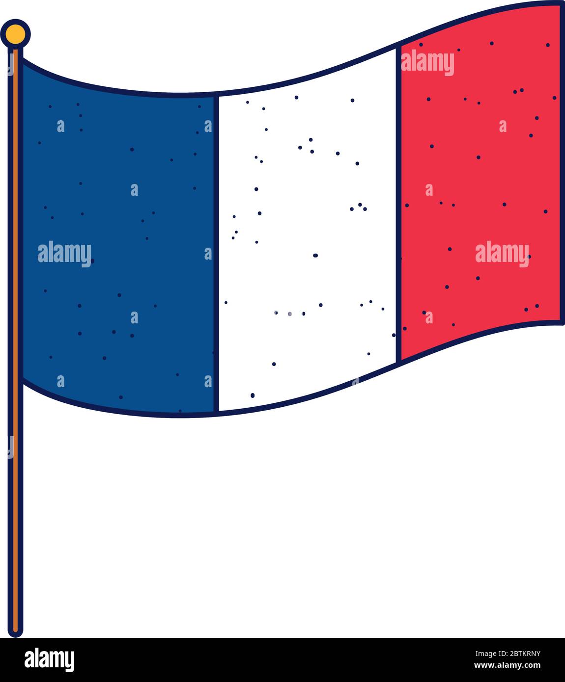 france flag design, Happy bastille day and french theme Vector ...