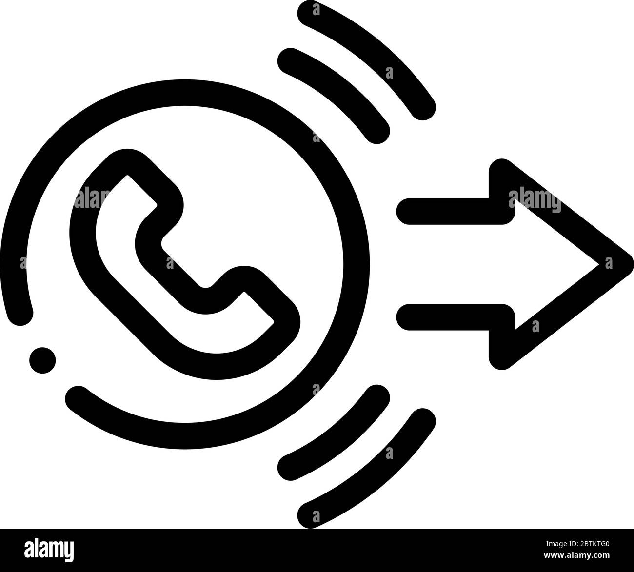 Call illustrations Black and White Stock Photos & Images - Alamy