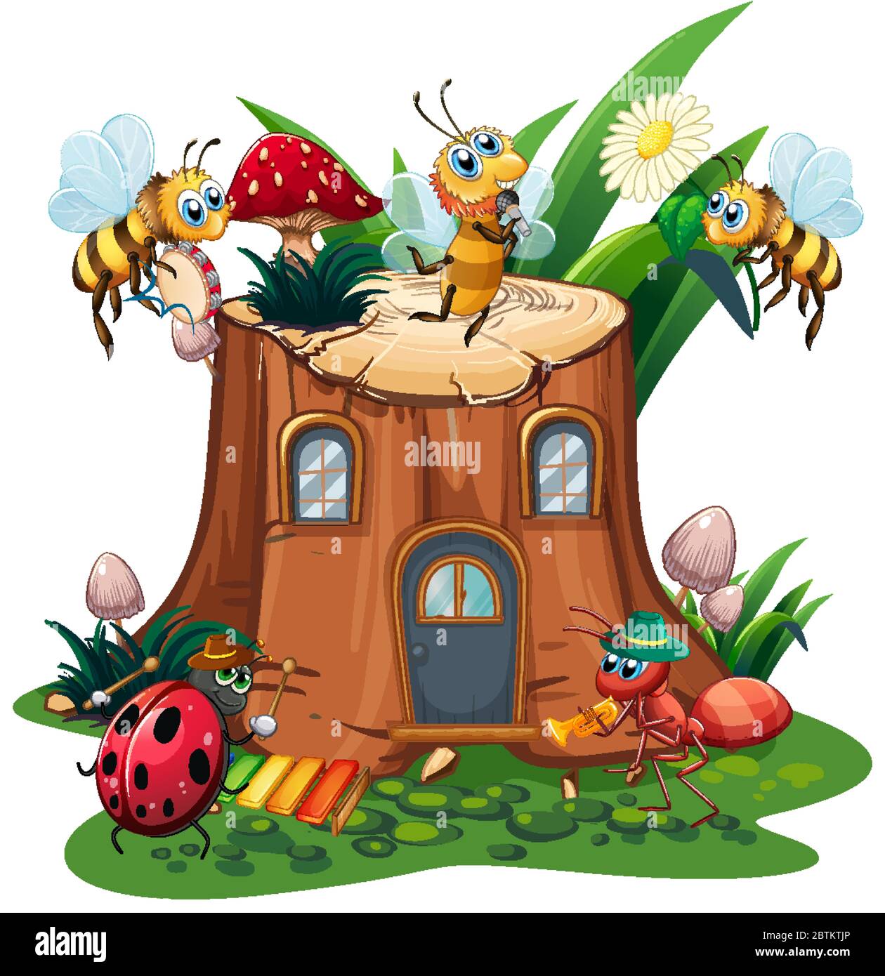 Landscape music band Cut Out Stock Images & Pictures - Alamy