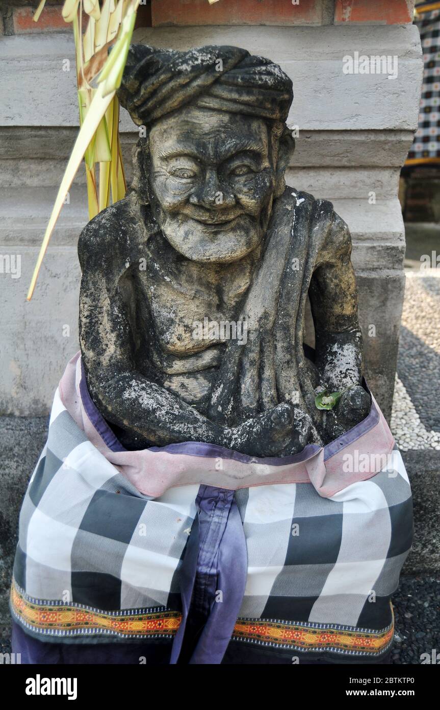 Sculpture and carved antique deity angel god of hindu statue balinese ...