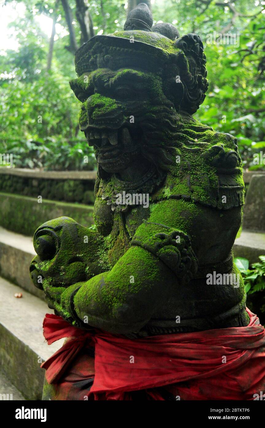 Art sculpture and carved antique deity angel god of hindu statue ...