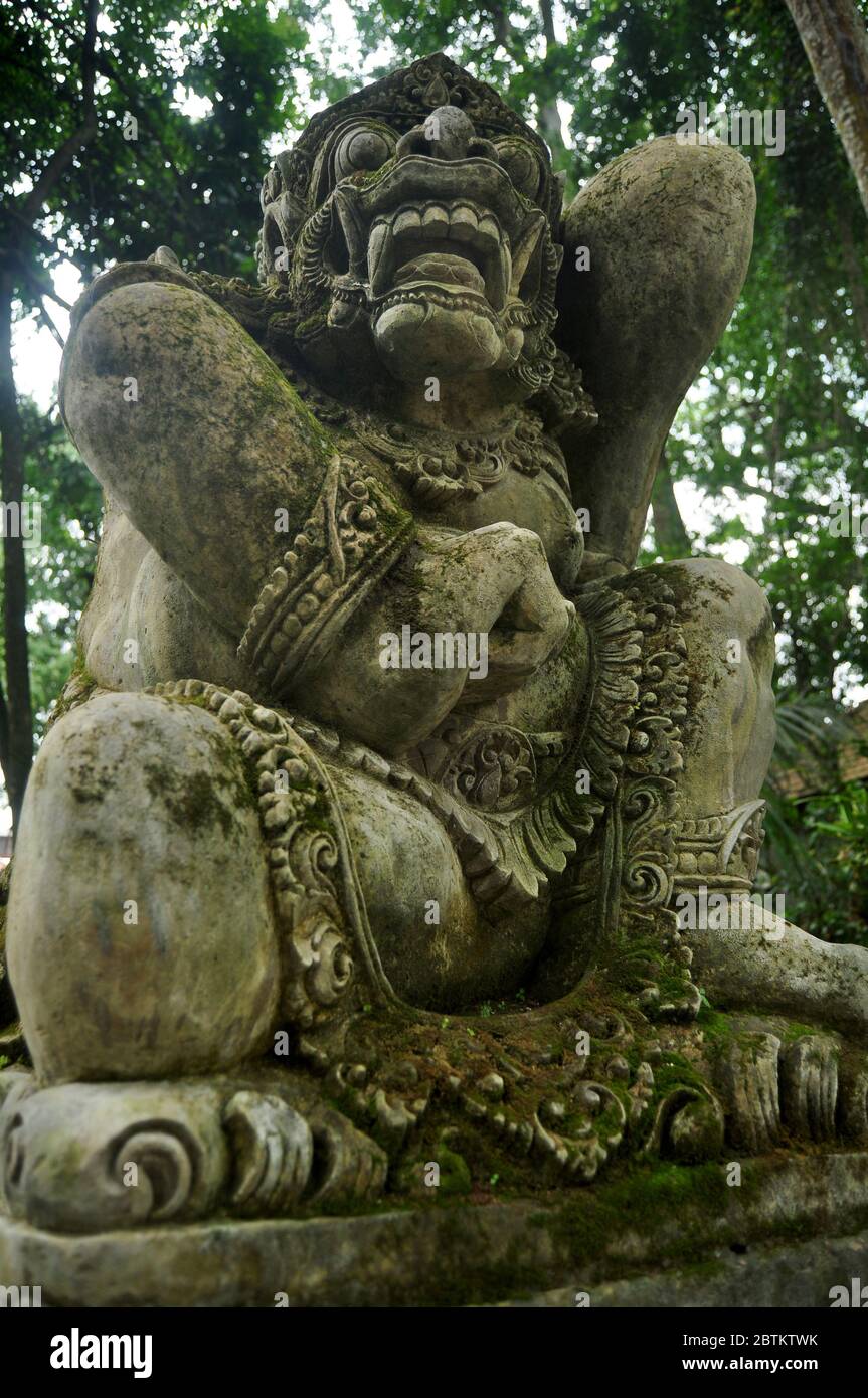 Art sculpture and carved antique deity angel god of hindu statue ...