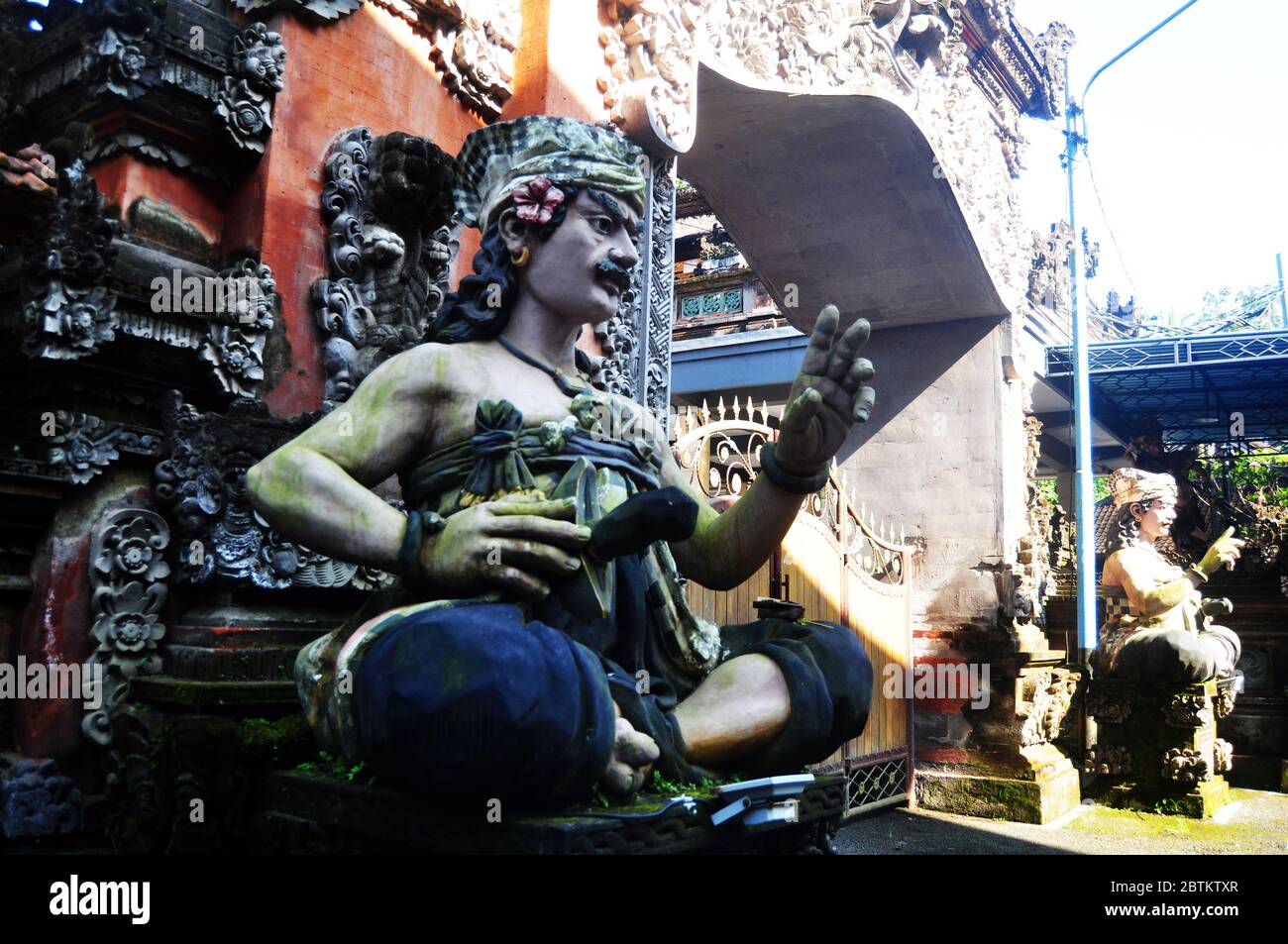 Art sculpture and carved antique deity angel god of hindu statue ...