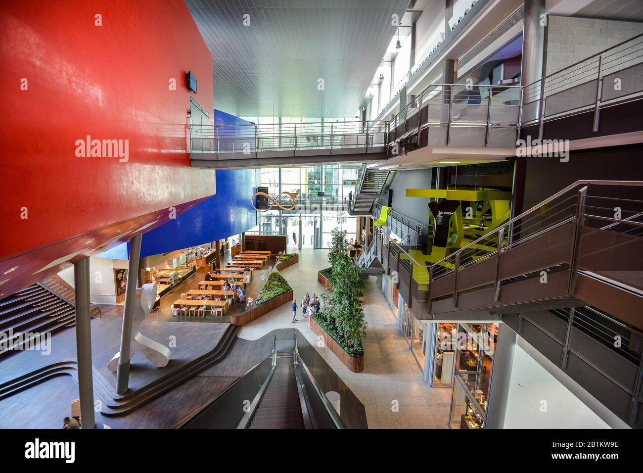 Wolfsburg with the Autostadt Museum. WOLFSBURG, GERMANY. May 19, 2016 ...