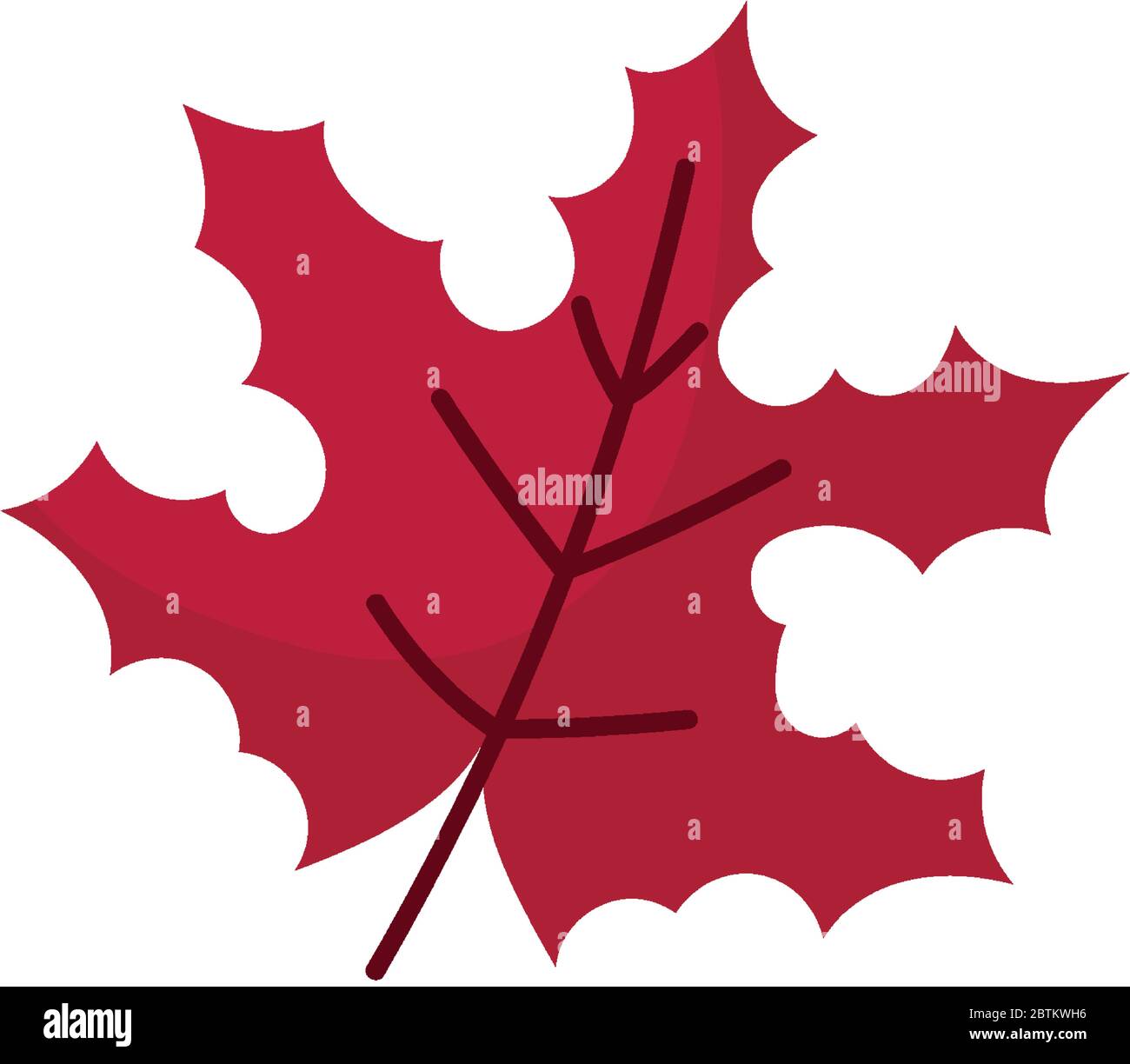 Autumn maple leaf design, season nature ornament garden decoration and ...