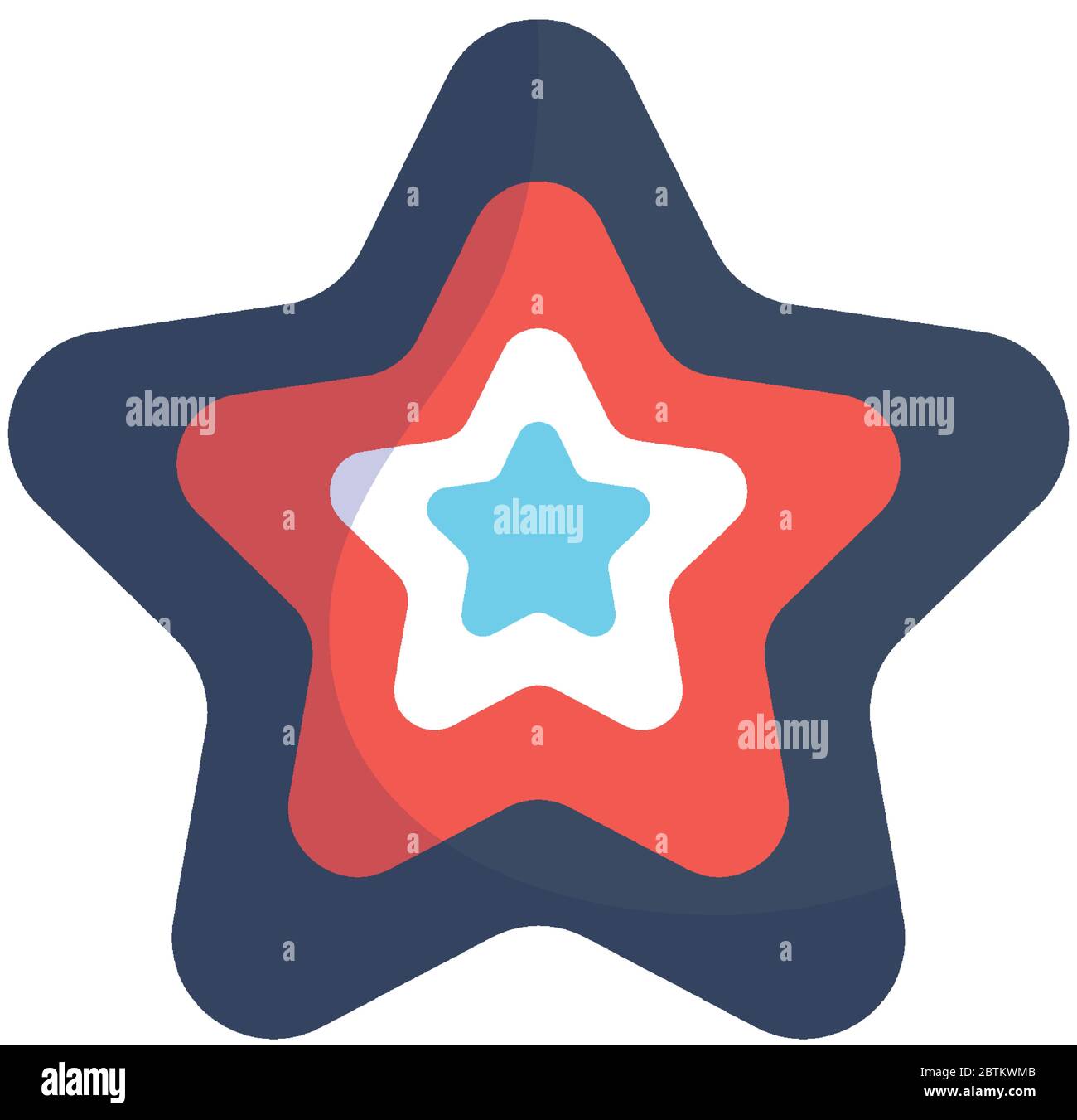 Blue and red star shape design, Night bedtime sky space nature science ...