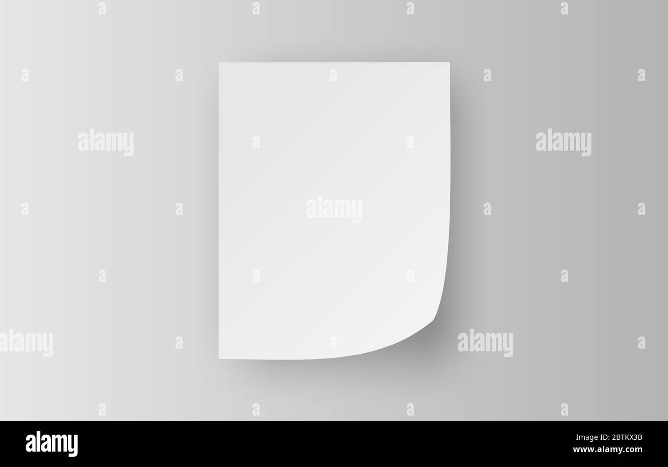 Curled attachment Black and White Stock Photos & Images - Alamy