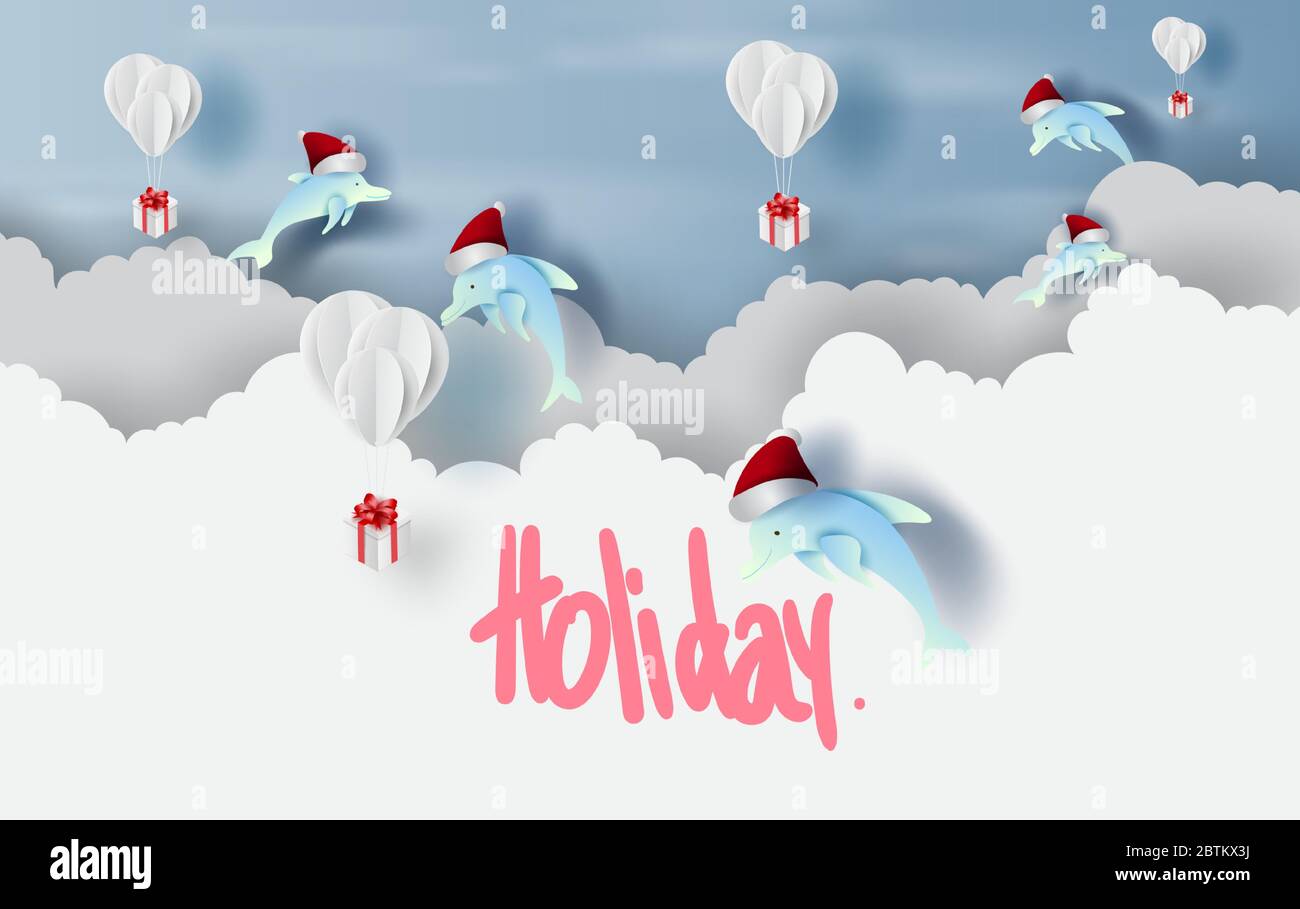 Happy birthday dolphin Stock Vector Images - Alamy