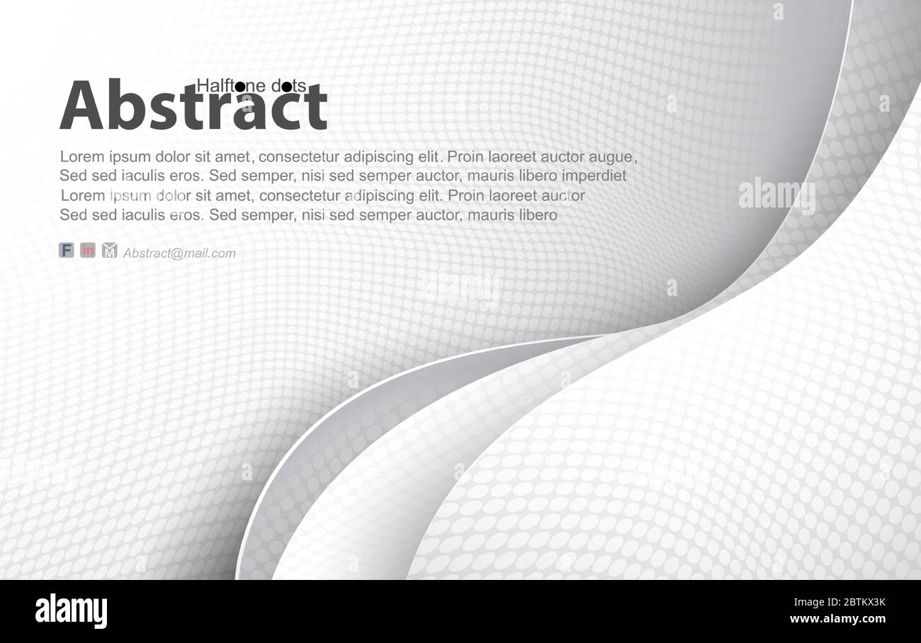 White Background.Creative design Smooth gray line modern high-tech for ...