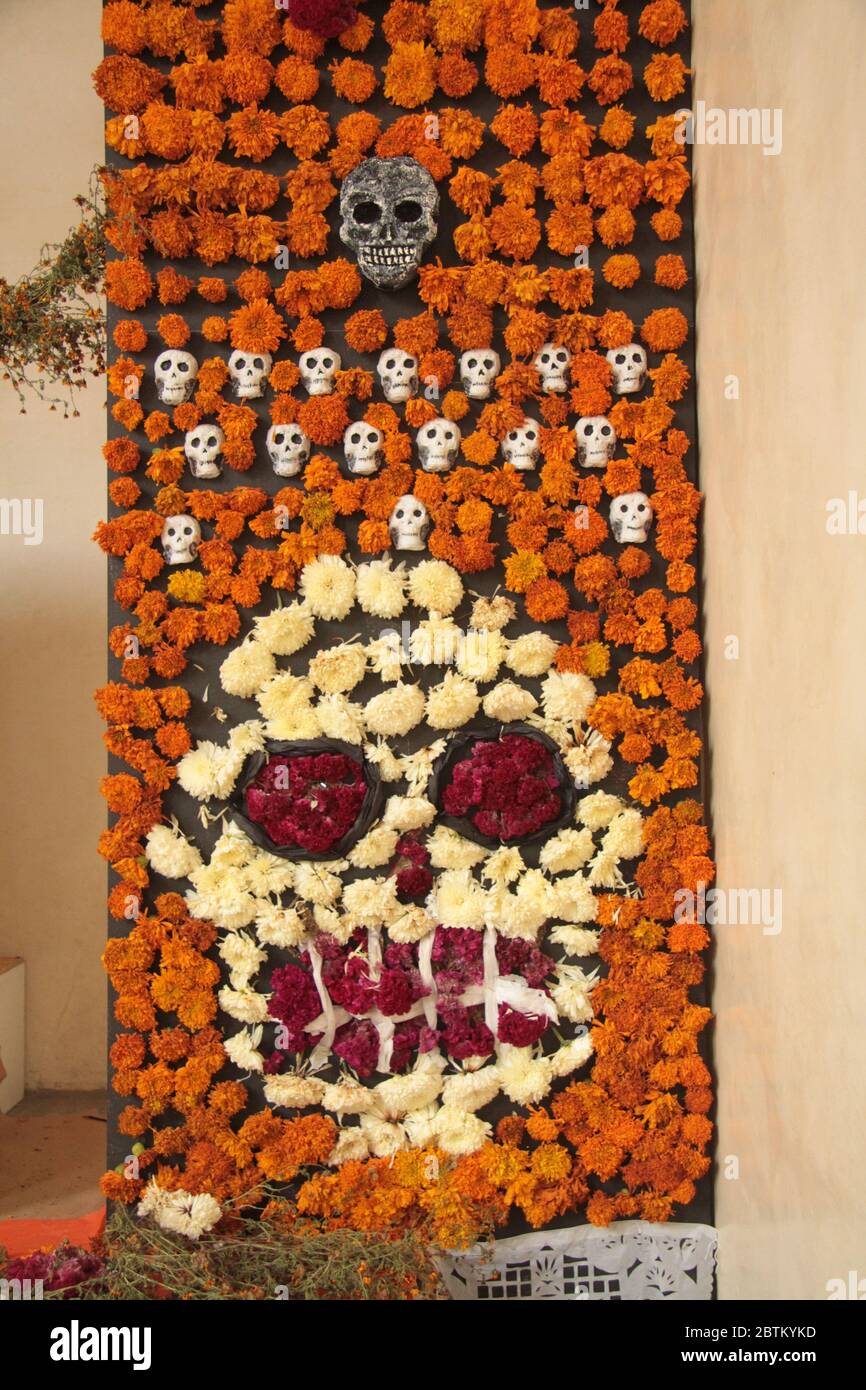 day of the dead display Stock Photo - Alamy