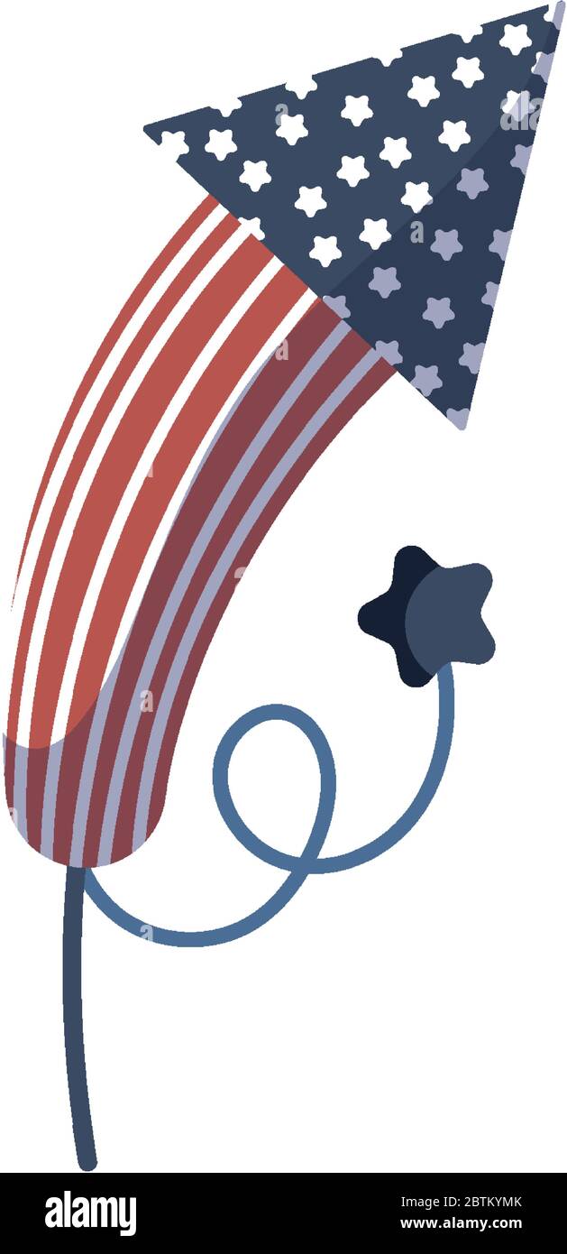 Usa firework design, United states independence day and national theme ...