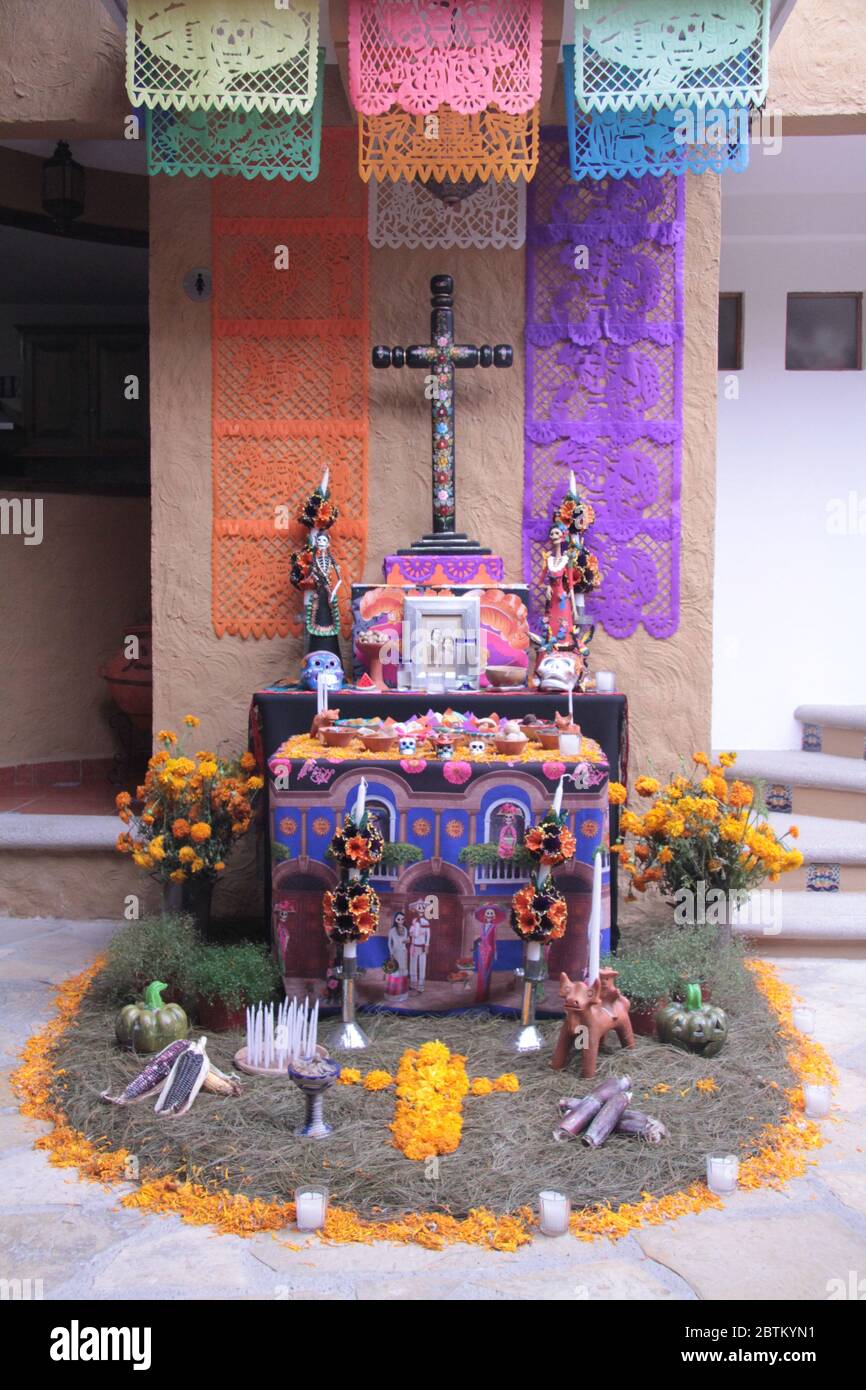 day of the dead display Stock Photo - Alamy