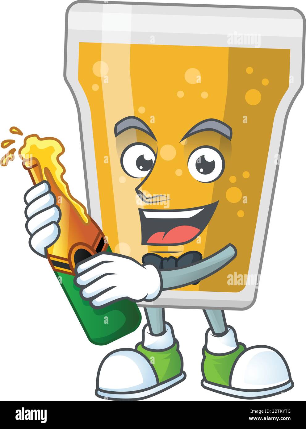 Hops with both legs Stock Vector Images - Alamy