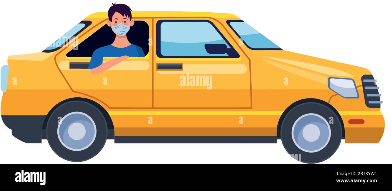 Man in car face Cut Out Stock Images & Pictures - Alamy