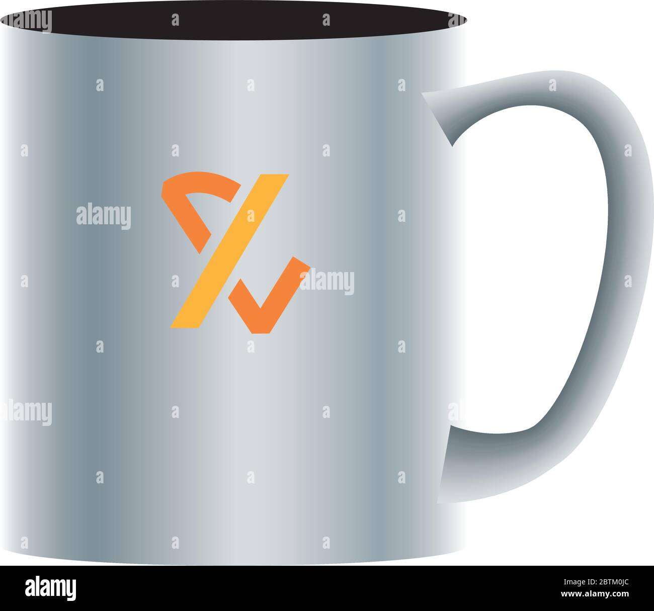 mug with stationery template Stock Vector Image & Art - Alamy