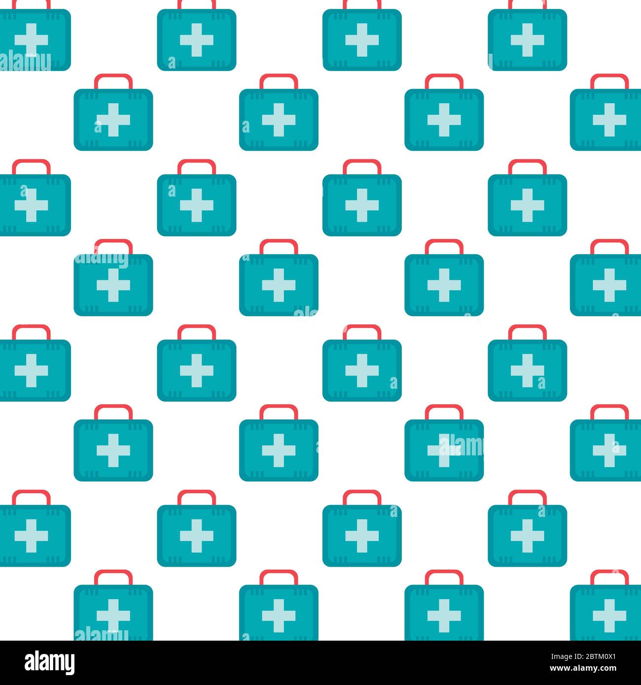 medical kits equipment pattern background Stock Vector Image & Art - Alamy