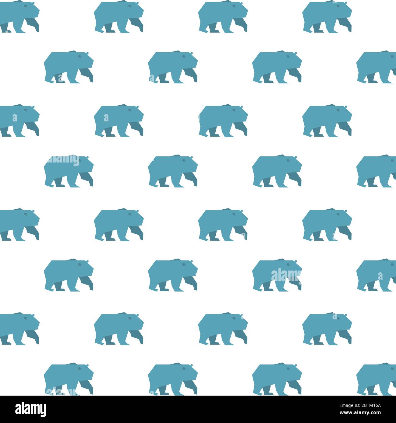 polar bears animals silhouette patterns Stock Vector Image & Art - Alamy